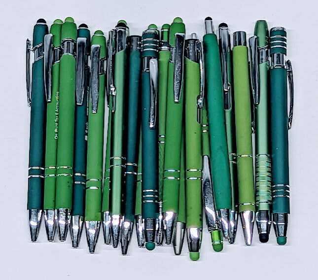 20 Count Misprint/Blank Metal Click Pens – Pens 4 Pennies