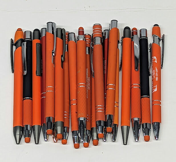 20 Count Misprint/Blank Metal Click Pens – Pens 4 Pennies