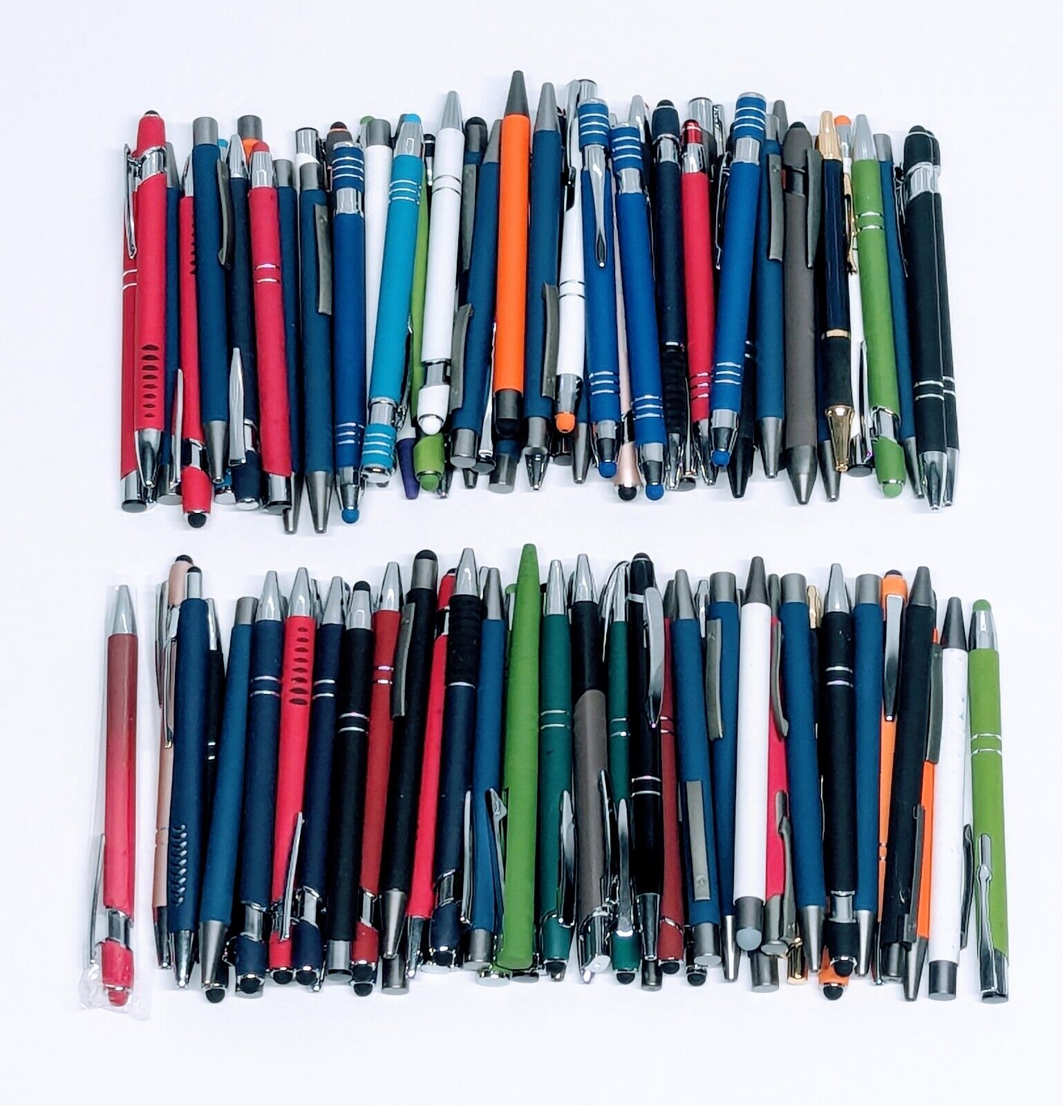 100 Count Misprint Ballpoint Metal Click Pens – Pens 4 Pennies