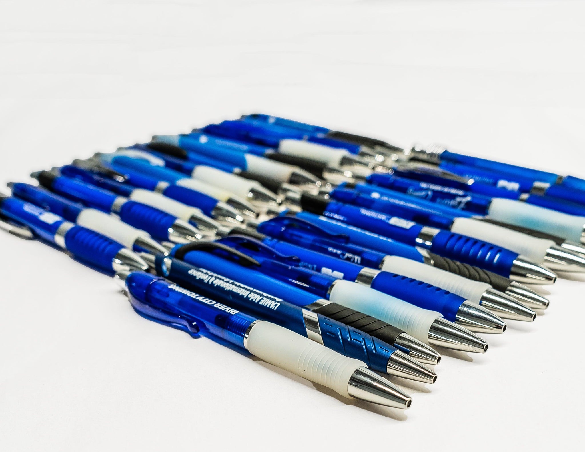30 Count Blue Misprint Pens – Pens 4 Pennies