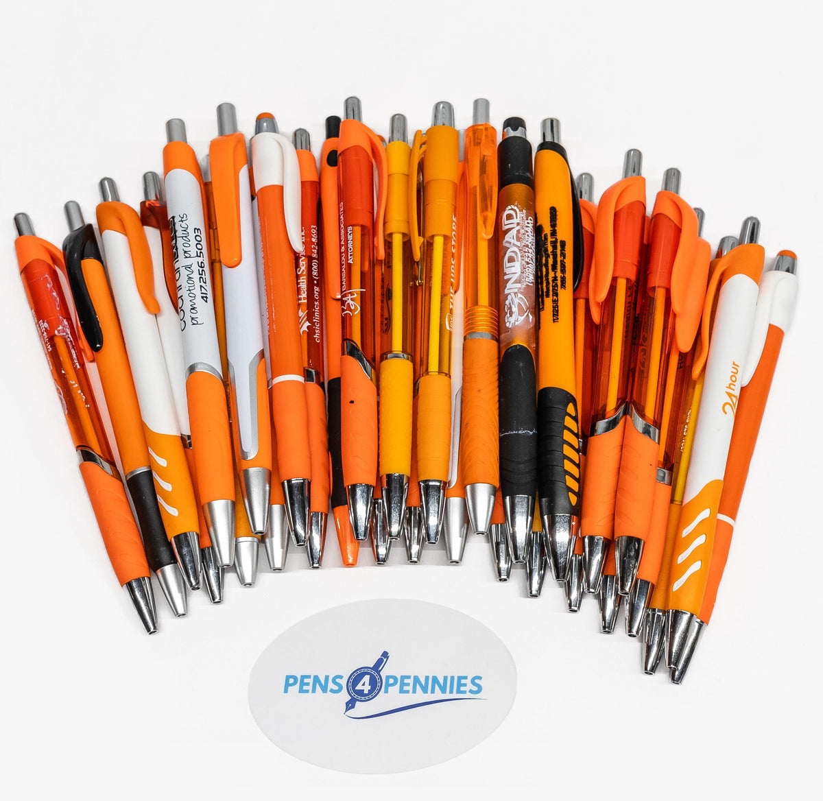 30 Count Multicolor Misprint Pens – Pens 4 Pennies