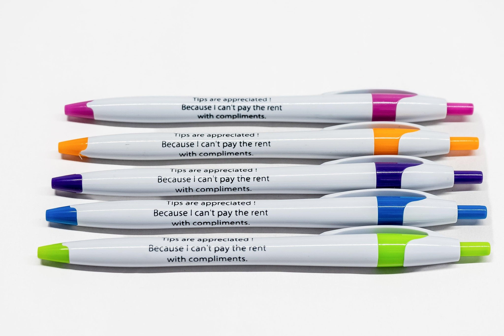 Tips Are Appreciated! - Restaurant Humor Novelty Pens (10 Count) – Pens ...