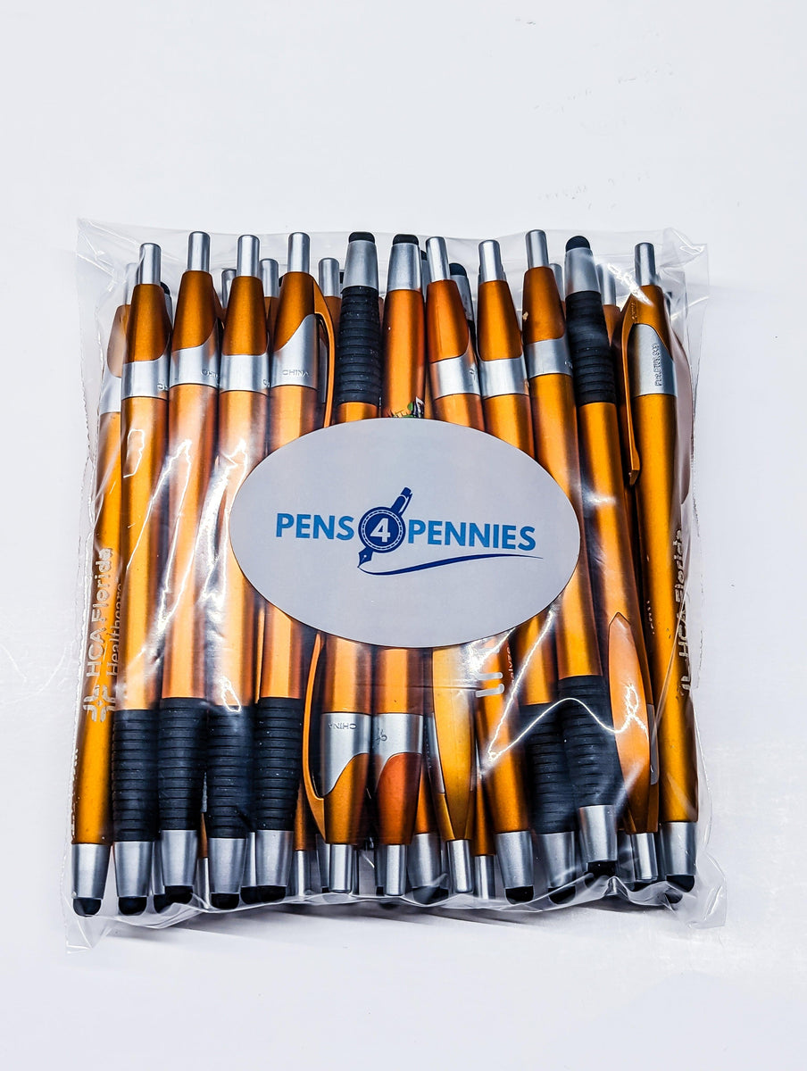 30 Count Orange Misprint Stylus Tip Pens – Pens 4 Pennies