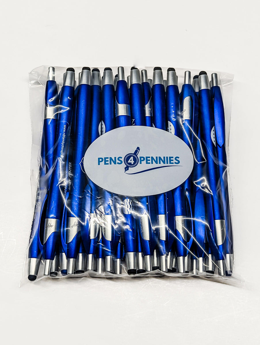 30 Count Blue Misprint Stylus Tip Pens – Pens 4 Pennies